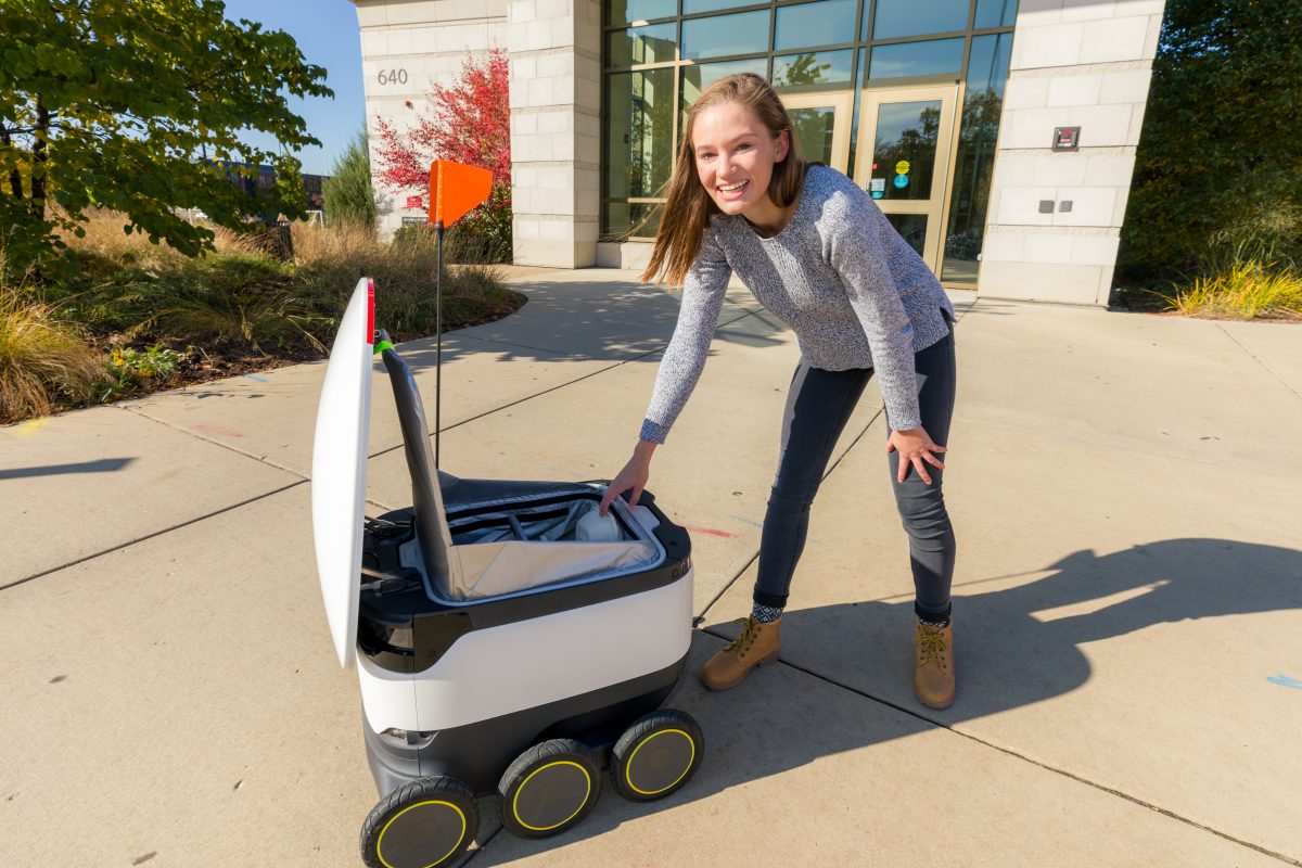 Meet the Dining Delivery Robots – University Housing – UW–Madison
